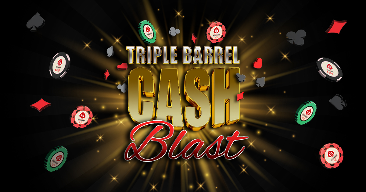 Triple Barrel Cash Blast Promo – 3 draw days and $90K in Prizes